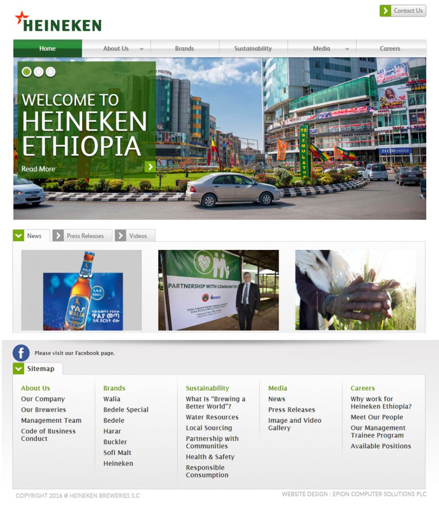 Heineken-Breweries-Ethiopia-SC-Website-Design-Development-Company-Addis ...